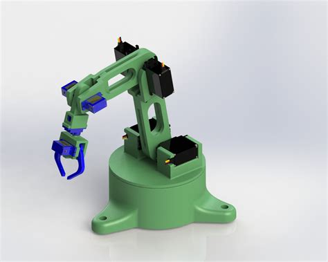 arduino 3d printed robotic arm with grab ardumotive arduino greek