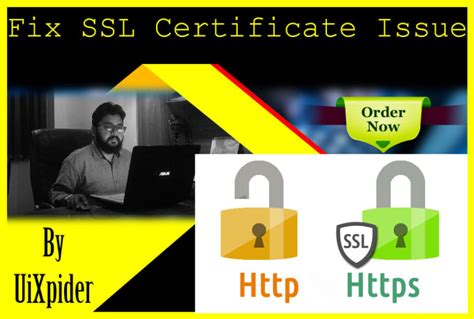 fix ssl secure by uixpider fiverr
