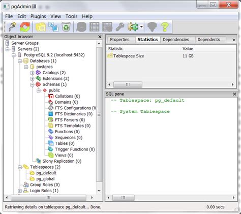 data recovery postgresql showing base volume under postgres pg default