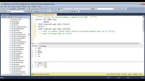 how do i update from a select in sql server youtube