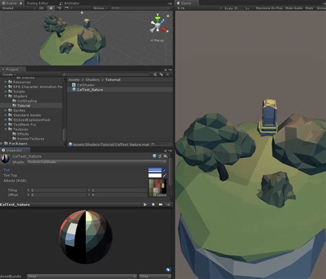 mobile cel shading for my project unity connect