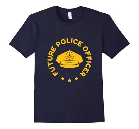 Funny Future Police Officer T Shirt Cop Thin Blue Line 1