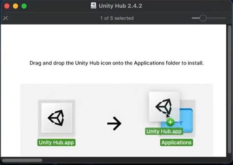 comment installer unity hub sur macos stacklima