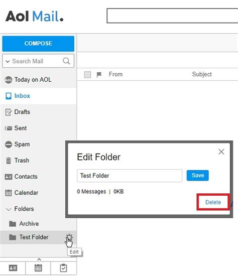 How To Delete All Aol Mail At Once