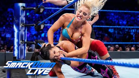 Bayley Vs Lacey Evans Smackdown Live May 28 2019 Youtube