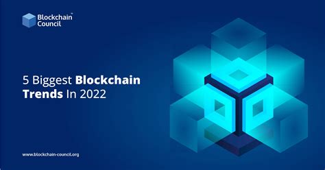 5 Biggest Blockchain Trends In 2022 Blockchain Council