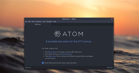 how to install atom hackable text editor on linux blog hosting text