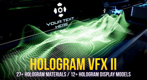hologram display pack in visual effects ue marketplace
