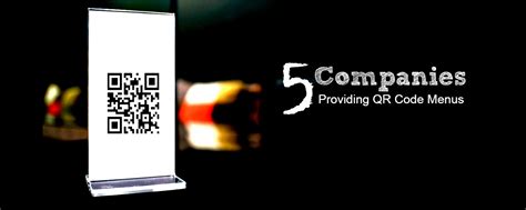 top five companies providing qr code menus in india htsm blog