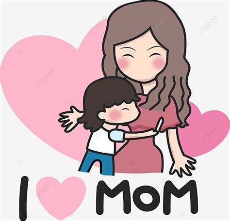 어머니의 날 나는 엄마를 사랑합니다 엄마 Motherday 어머니 Png 일러스트 및 벡터 에 대한 무료 다운로드