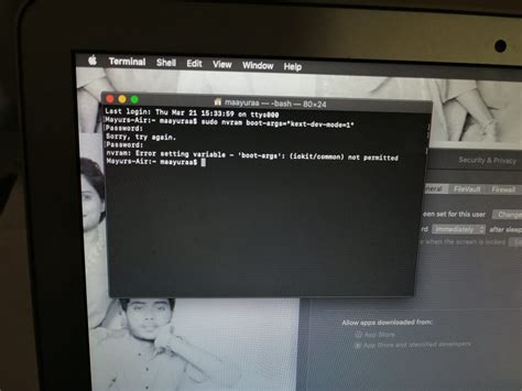 how to overcome error setting variable … apple community