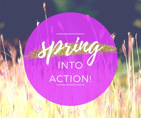 Spring Into Action 6 Week Live Group Coaching