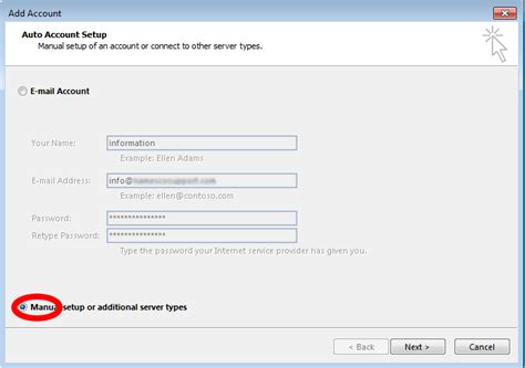 How To Setup An Imap Account In Outlook 2013
