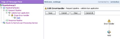 modeling message flow in aqualogic service bus