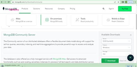 How To Download Install Mongodb On Windows Mongodb Tutorial Wikitechy