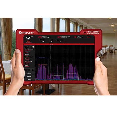 Wifi Hound 2 4 And 5 Ghz Spectrum Analyzer Wifi Troubleshooter
