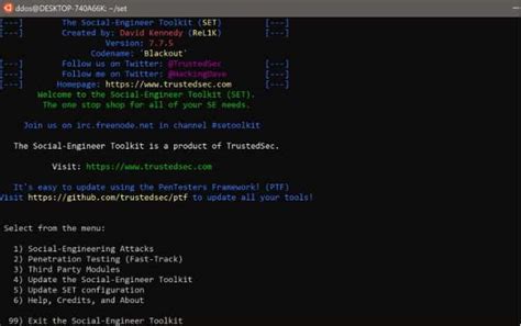 social engineering toolkit set free download for windows 10 11 2022