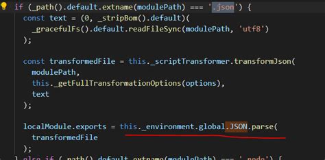 javascript ability to convert a json file to js in jest stack overflow