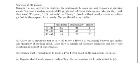Solved Question 2 10 Points Suppose You Are Interested In