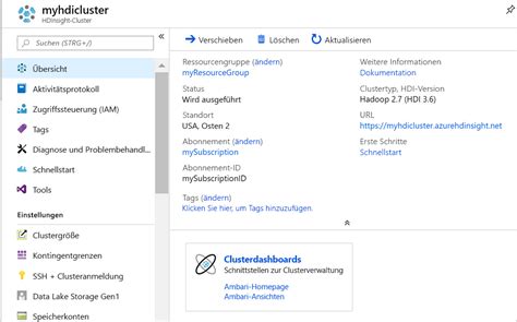schnellstart apache hadoop apache hive und azure
