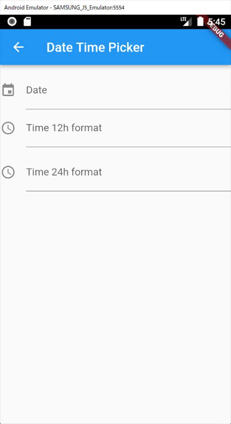horizontal date picker timeline free flutter source code