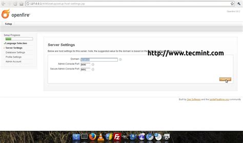create your own instant messaging chat server using openfire in linux