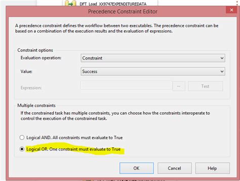 sql server ssis control flow stops after sql task