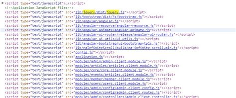 gruntjs meanjs grunt build jquery is not defined stack overflow