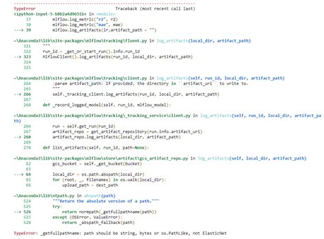 python logging artifacts from mlflow on gcs bucket stack overflow