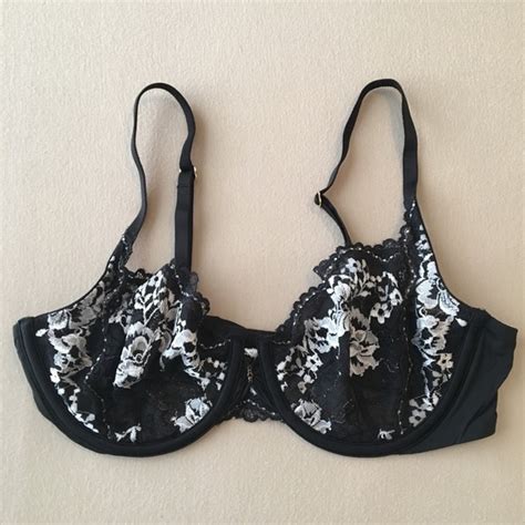 Victorias Secret Intimates And Sleepwear Nwot Vs Black Silver Unlined