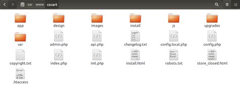 how to install cs cart on linux — cs cart 4 11 x documentation