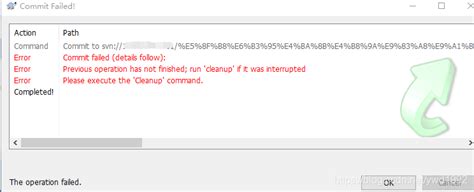 common solutions to errors in checkout or commit of svn programmerah
