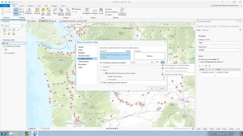 modify projection arcgis pro esri community