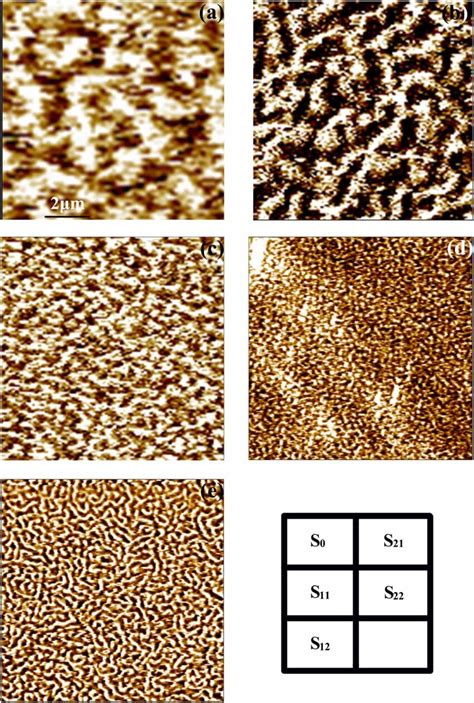 The Magnetic Domain Structure Of Our Samples A S0 B S21 C S11