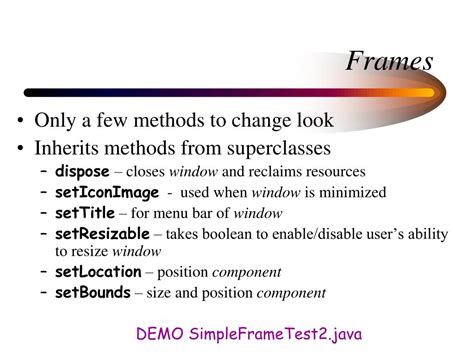 ppt java swing one of the most important features of