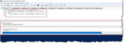 unable to find package providers nuget azure lessons
