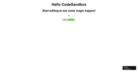 react rerender test examples codesandbox