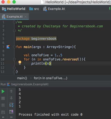 kotlin ranges