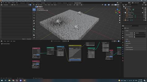 blender geometry node geometry proximity is not working with