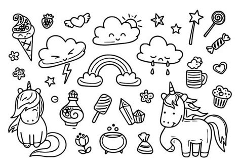 Desenhos De Unicórnio Kawaii 19 Para Colorir E Imprimir Colorironline Com