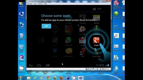 installation of android 4 0 on oracle vm virtualbox youtube