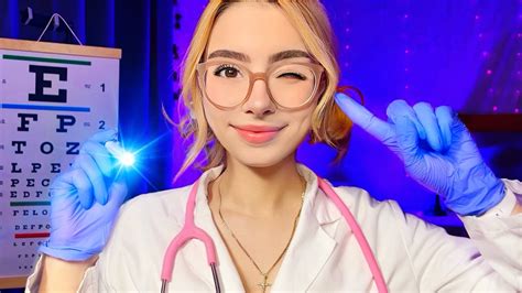 Asmr Cranial Nerve Exam But You Can Close Your Eyes 👀👩‍⚕️ Doctor