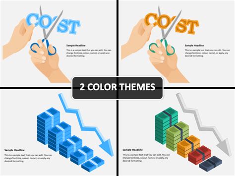 Cost Reduction Ppt Template Free