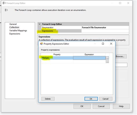 sql server ssis expression issue stack overflow