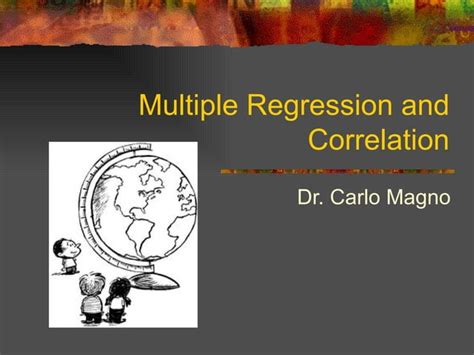 Multiple Regression Presentation Ppt