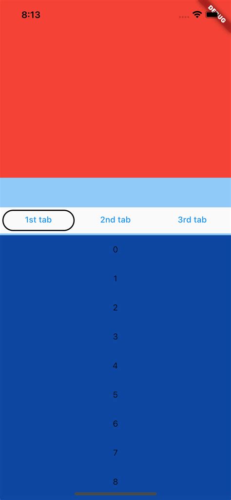 flutter when scrolling first page in nestedscrollview the second page