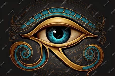 Premium Photo Hieroglyphs From Ancient Egypt Depicting The Eye Of