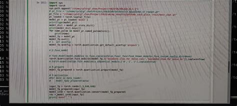 problem about quantization using ptsq runtimeerror rsqrt cpu not