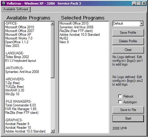 the vollatran project application installer tool autoit example