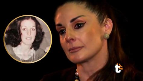 Rebeca Escribens Se Quiebra Al Recordar La Muerte De Su Madre “se